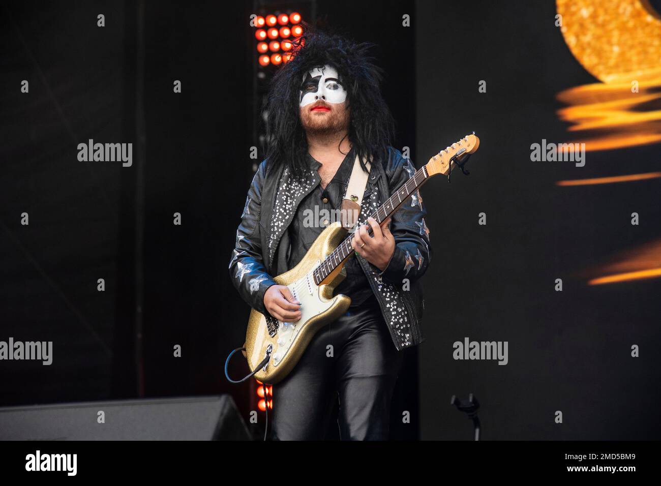 Ryan Clapham performs at the Outside Lands Music Festival at Golden ...