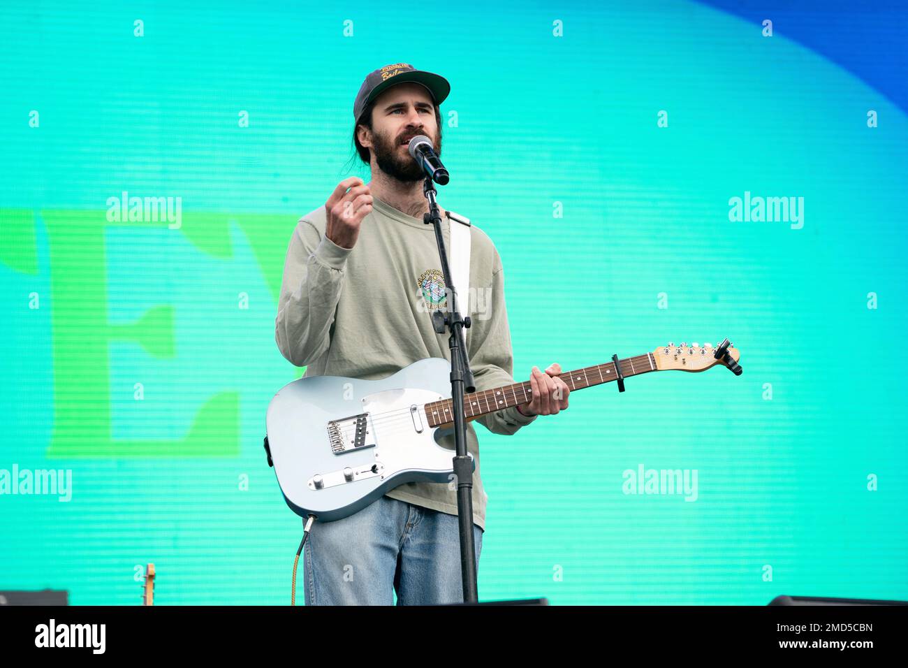 Petey performs at the Outside Lands Music Festival at Golden Gate Park ...
