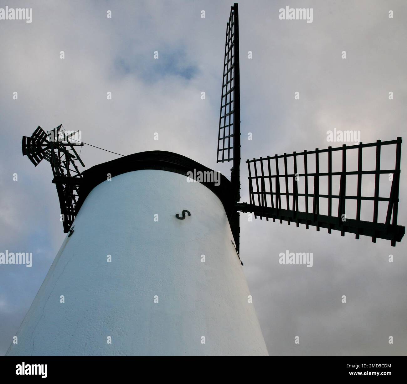 A view of the famous windmill at Lytham St Annes, Lancashire, United ...