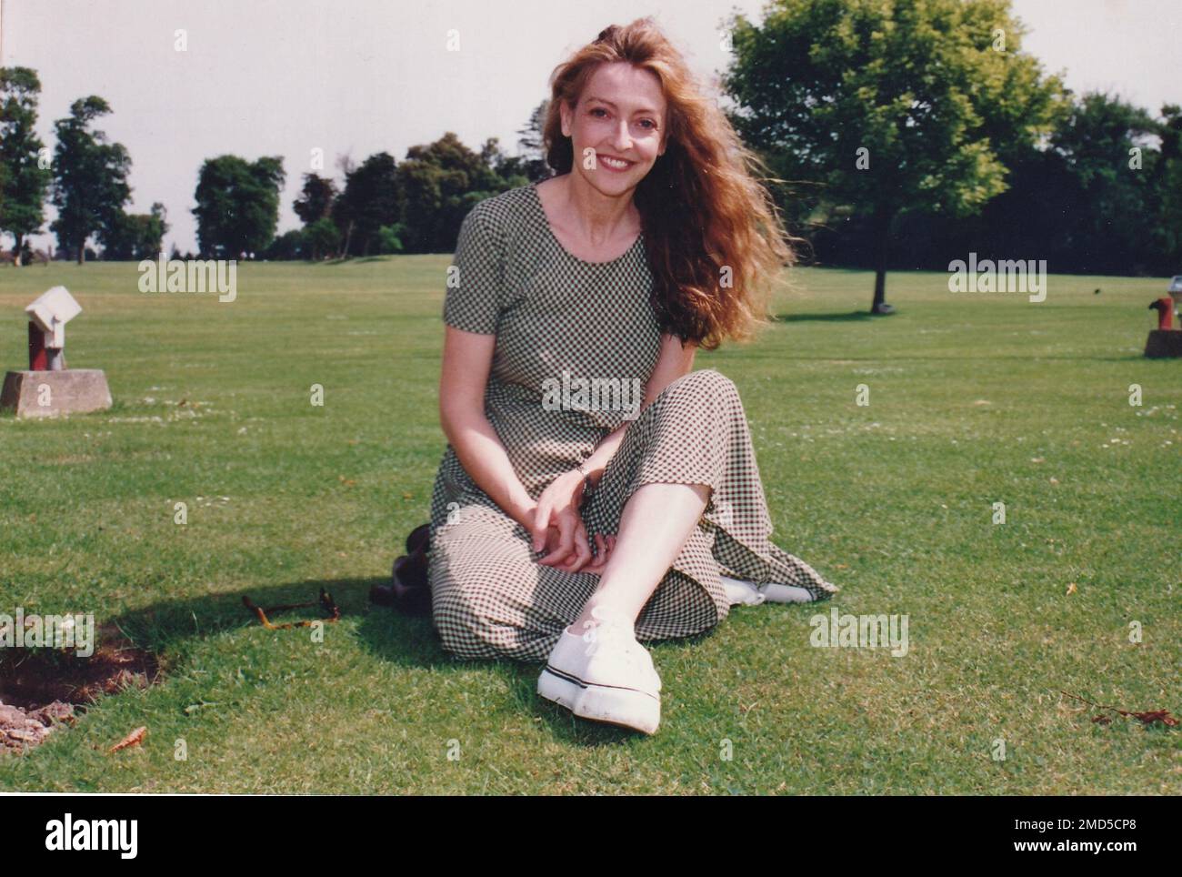 ACTRESS SHARON MAUGHAN 1994 PIC MIKE WALKER 1994 Stock Photo - Alamy