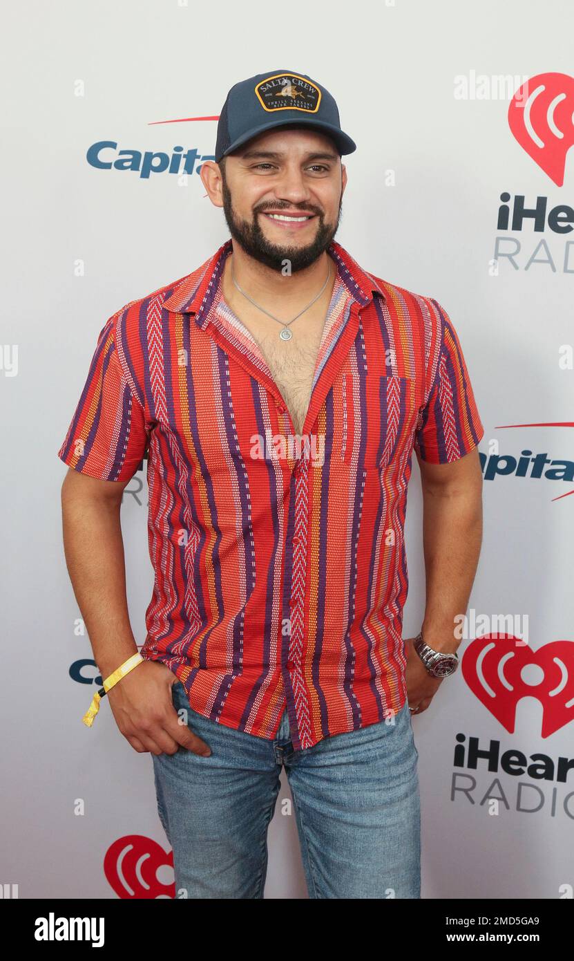 Frank Ray arrives at the iHeartCountry Festival on Saturday, Oct. 30 ...