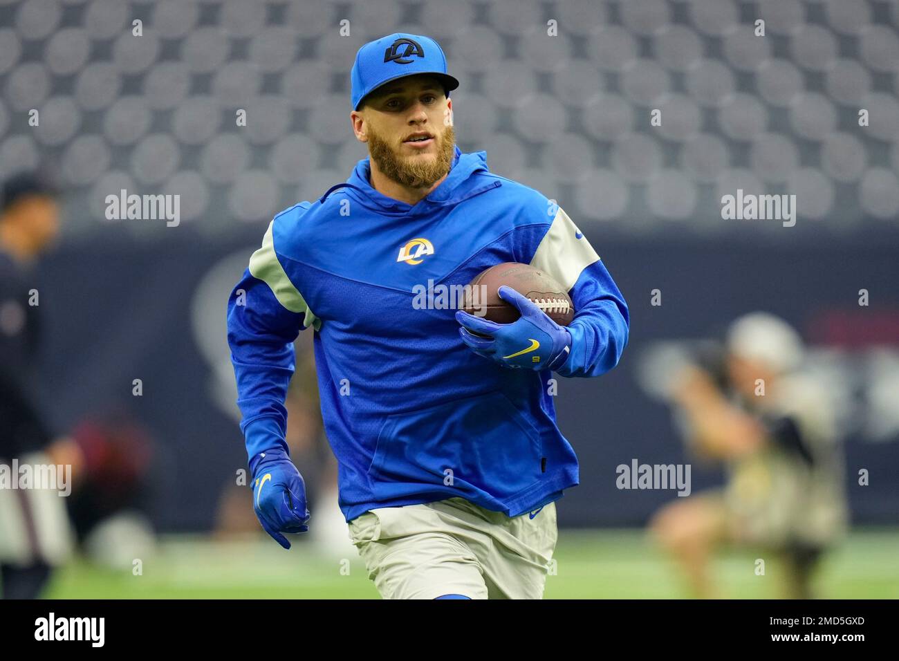 Los Angeles Rams wide receiver Cooper Kupp before an NFL football game ...