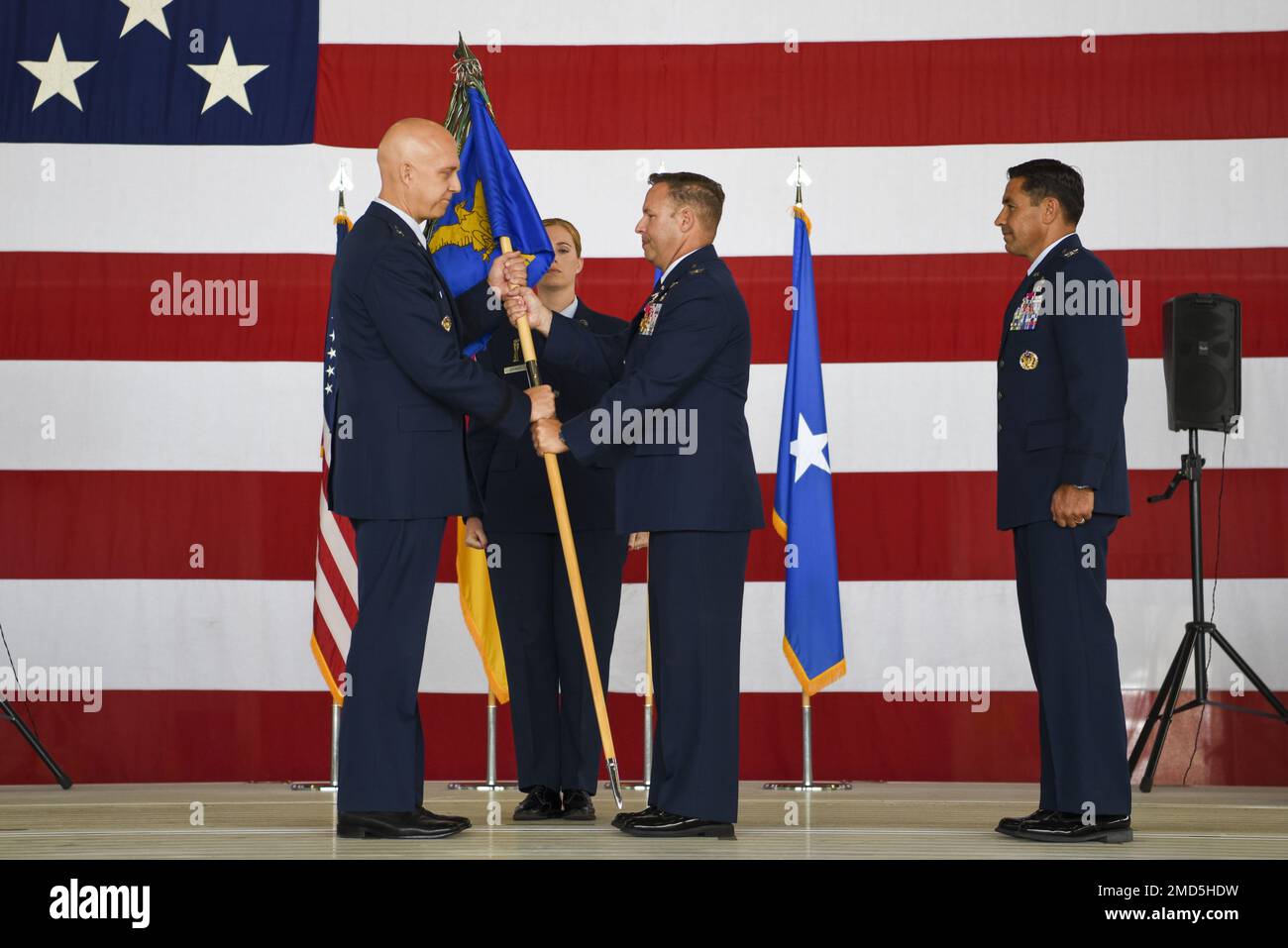 U.S. Air Force Col. Anthony M. Nance, 86th Maintenance Group outgoing ...
