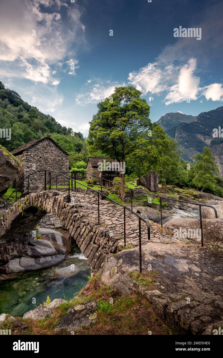 Stone bridge leads historic hi-res stock photography and images - Alamy