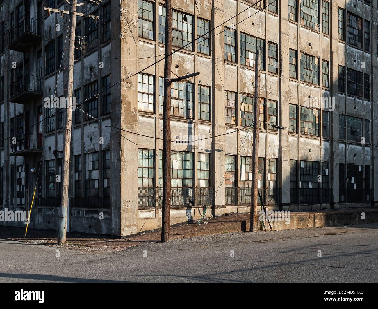 Crunden Martin factory building Stock Photo - Alamy
