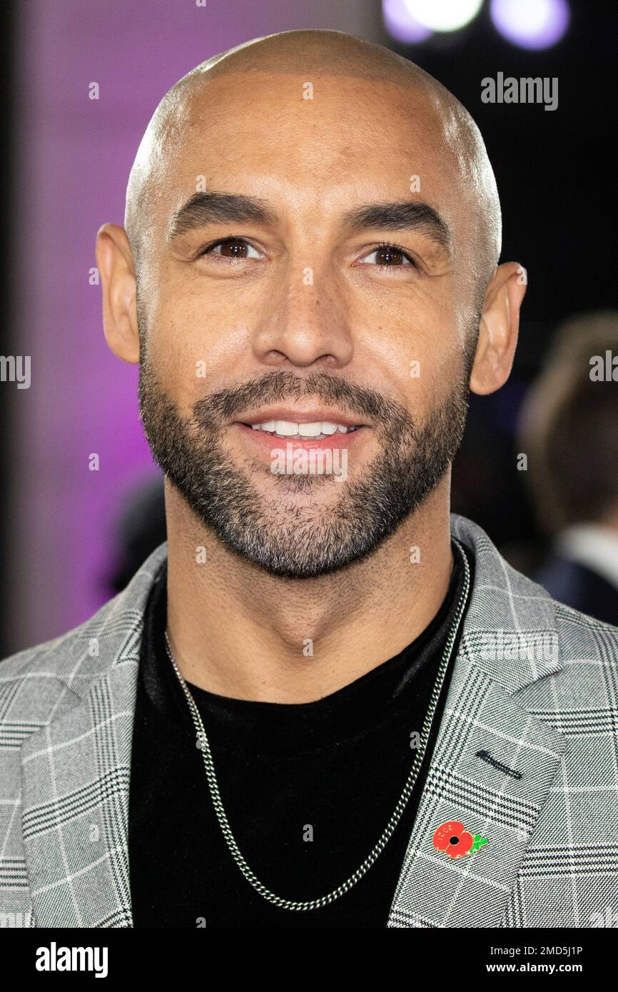 Alex Beresford poses for photographers upon arrival at the Pride of ...