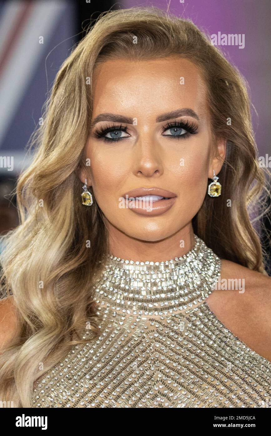 Faye Winter poses for photographers upon arrival at the Pride of ...