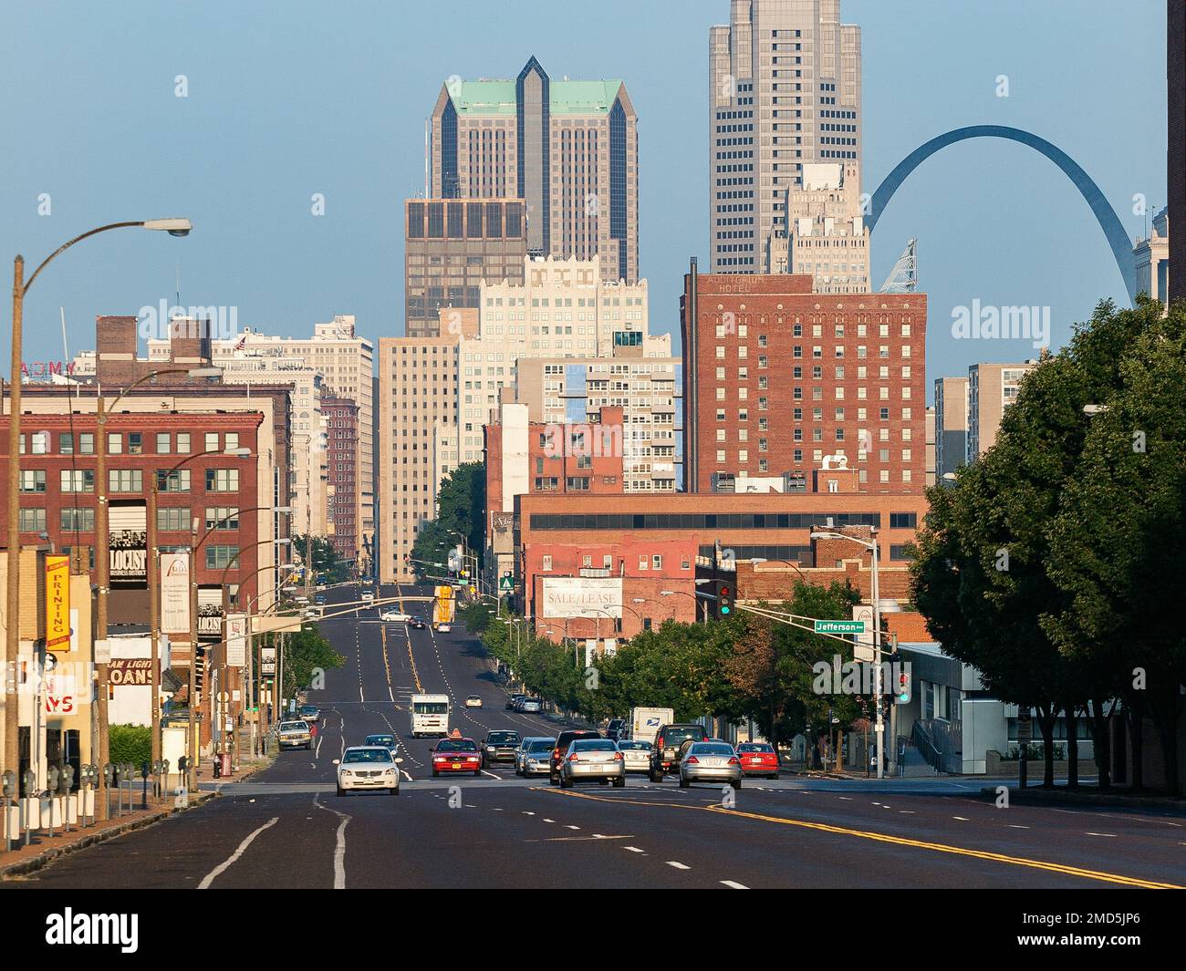 View of downtown St. Louis Stock Photo - Alamy