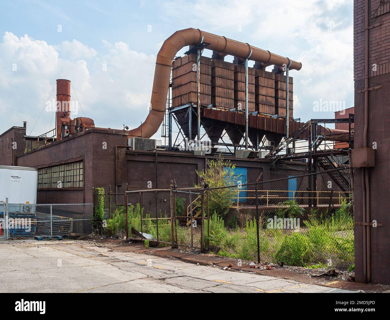 Industrial building in Midtown St. Louis since converted to the Foundry ...