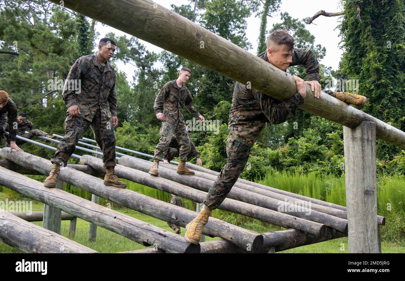 Dominic St. Ange (right), a midshipman at Norfolk State University ...
