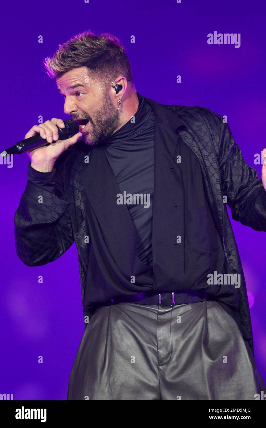 Ricky Martin Performs at State Farm Arena on Friday, October 29, 2021 ...