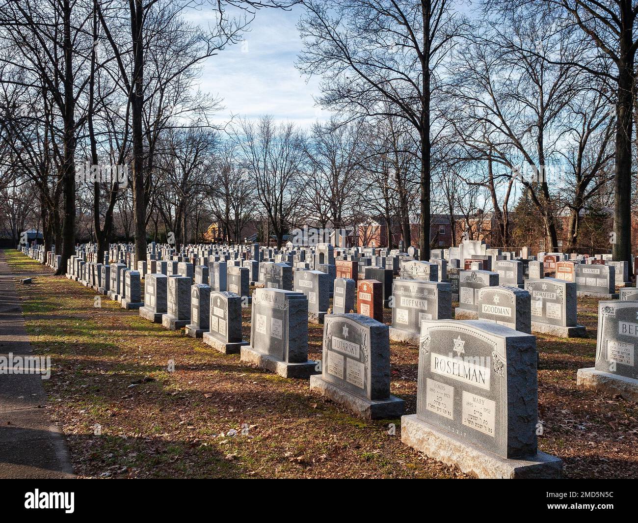 Jewish cemetery usa hi-res stock photography and images - Alamy