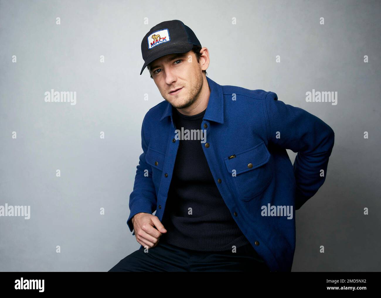 Lewis Pullman poses for a portrait to promote the film "The Starling ...