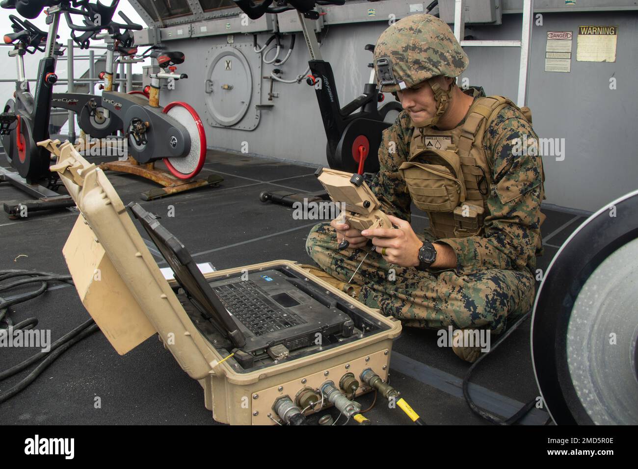 PACIFIC OCEAN (July 13, 2022) – U.S. Marine Corps Lance Cpl. Jared ...
