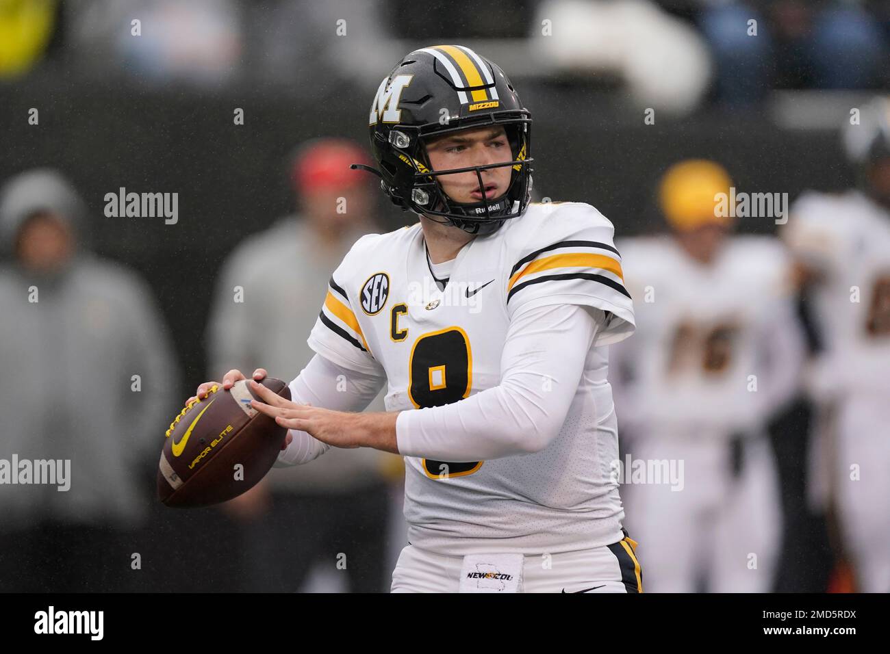 Missouri quarterback Connor Bazelak plays against Vanderbilt in the ...