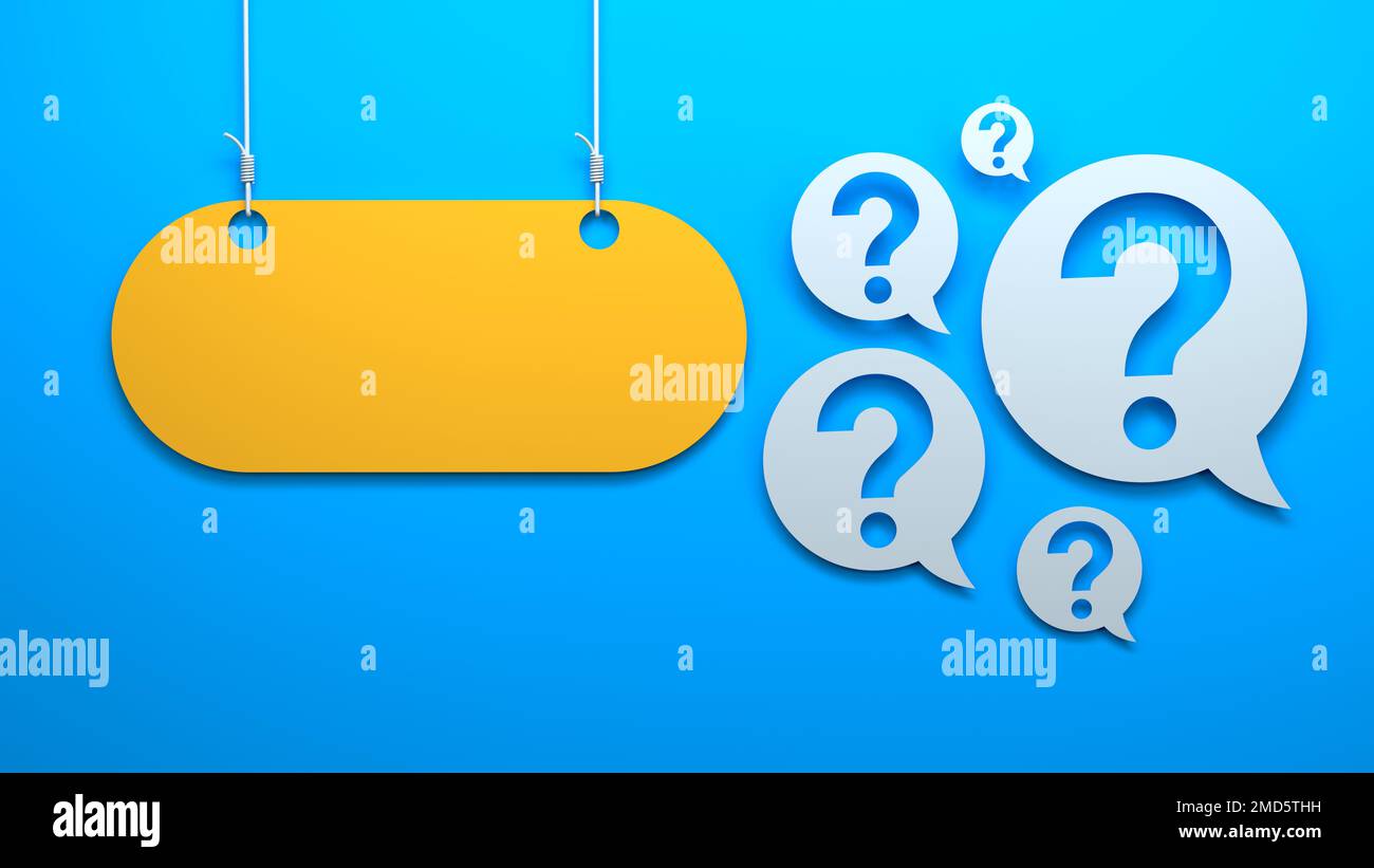 Question mark and confusion Stock Photo - Alamy