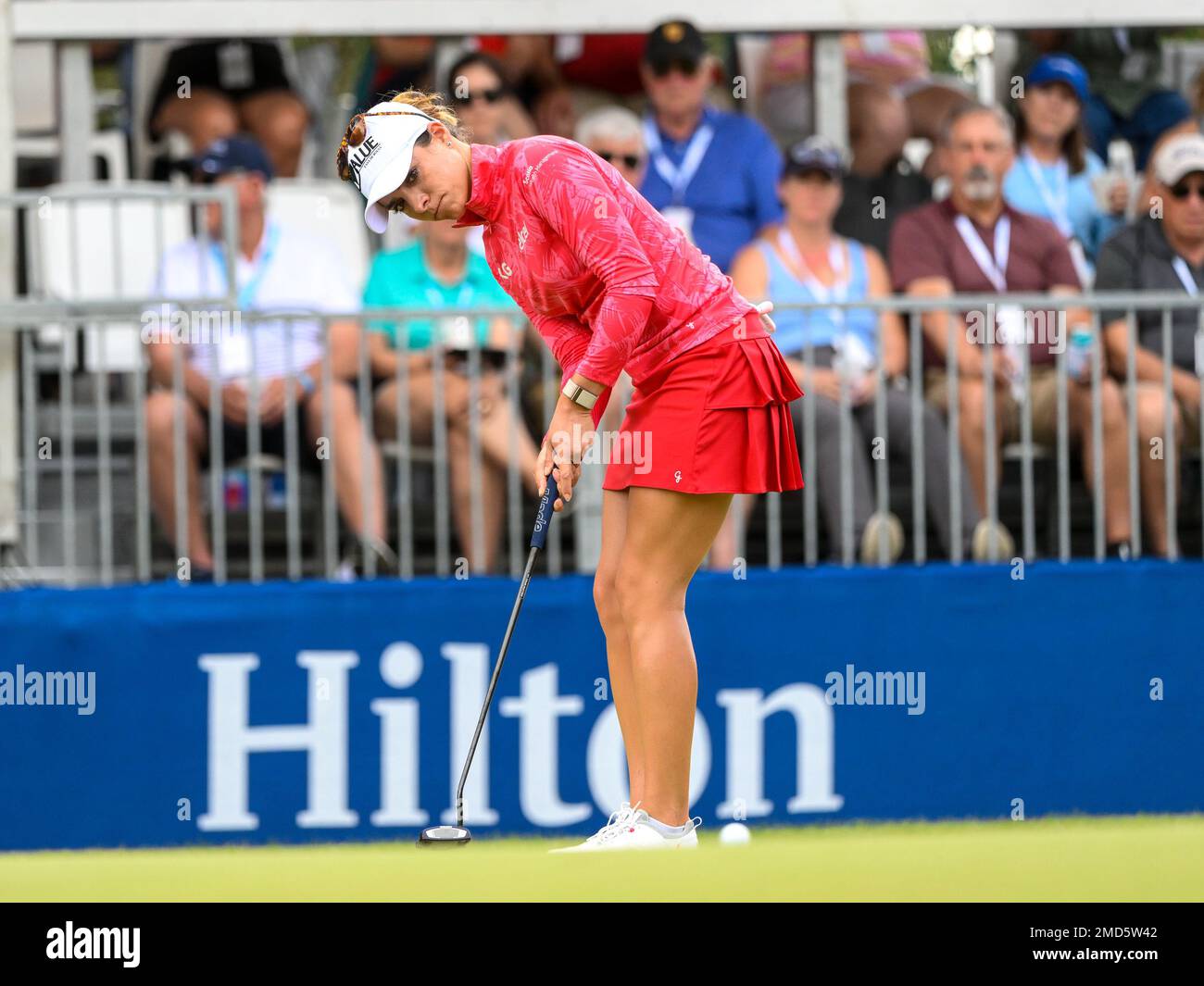 Orlando, FL, USA. 22nd Jan, 2023. Gaby Lopez of Mexico watches her ...