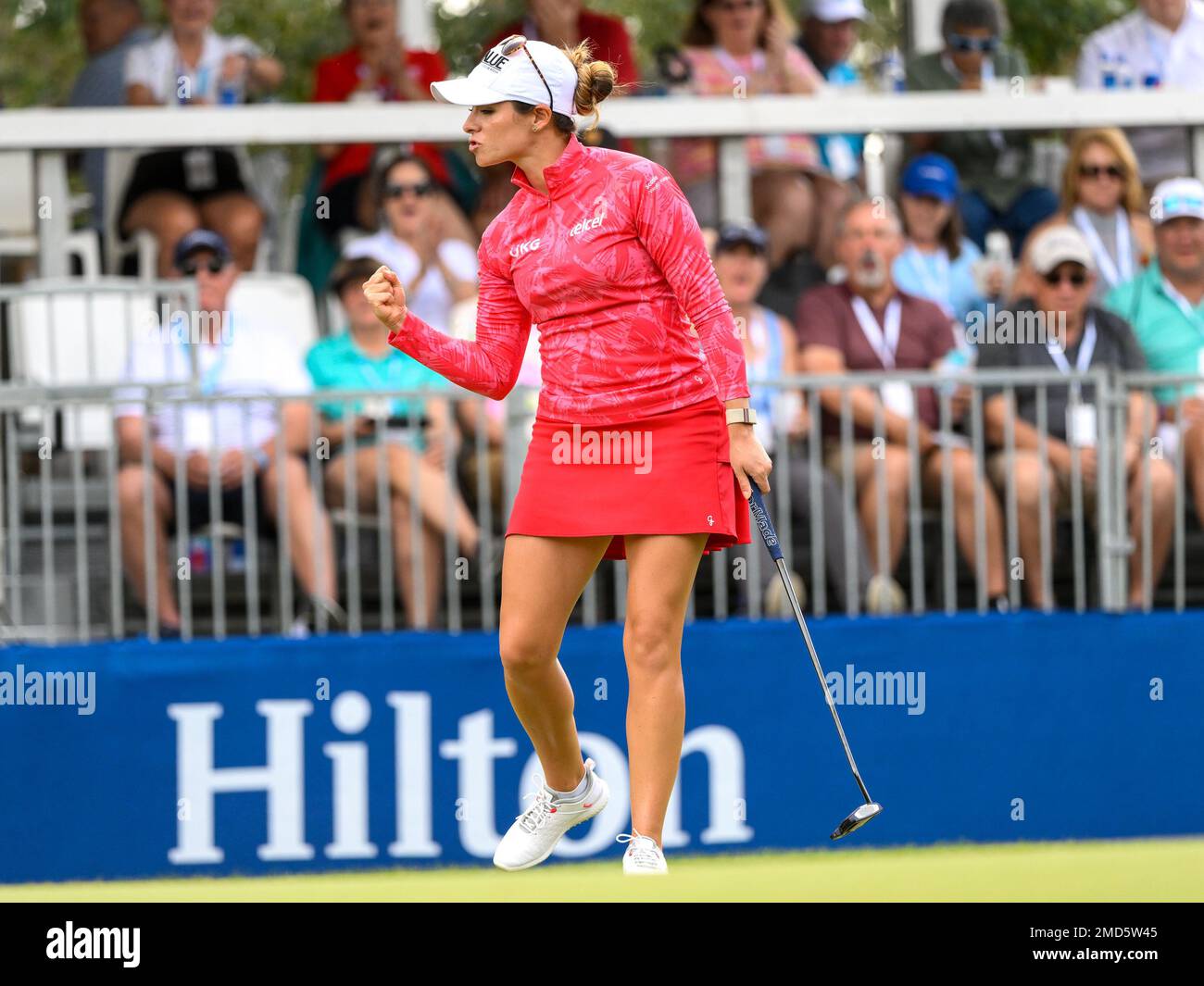 Orlando, FL, USA. 22nd Jan, 2023. Gaby Lopez of Mexico reacts after ...