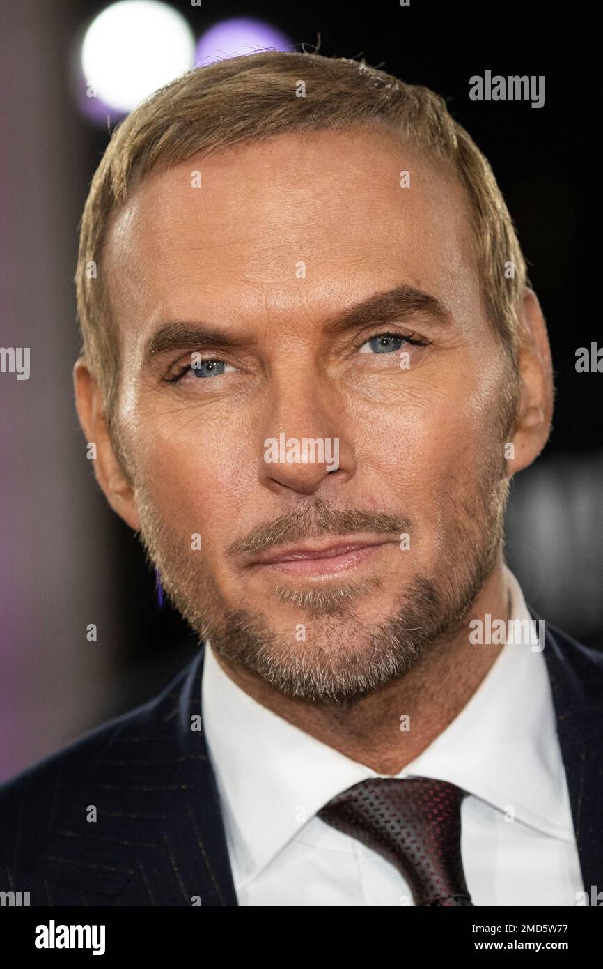 Matt Goss poses for photographers upon arrival at the Pride of Britain ...