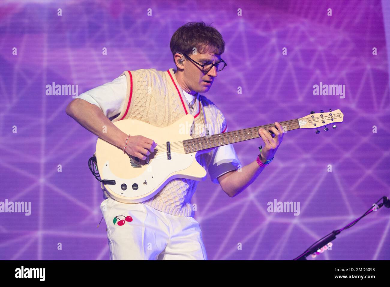 Dave Bayley of Glass Animals performs at the Outside Lands Music ...