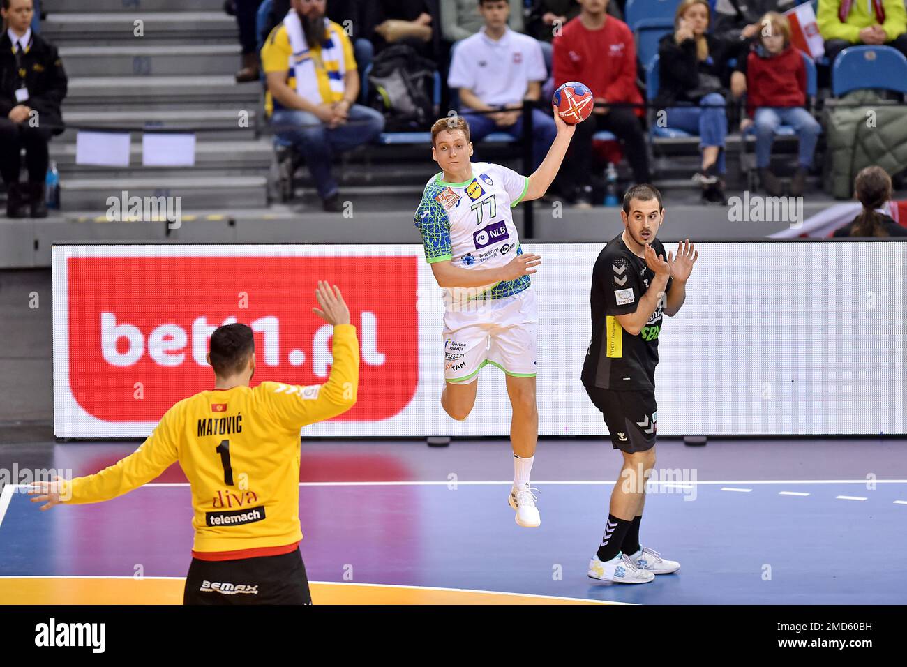 January 22, 2023, Krakow, Poland: 2023.01.22 Krakow..Pilka reczna ...