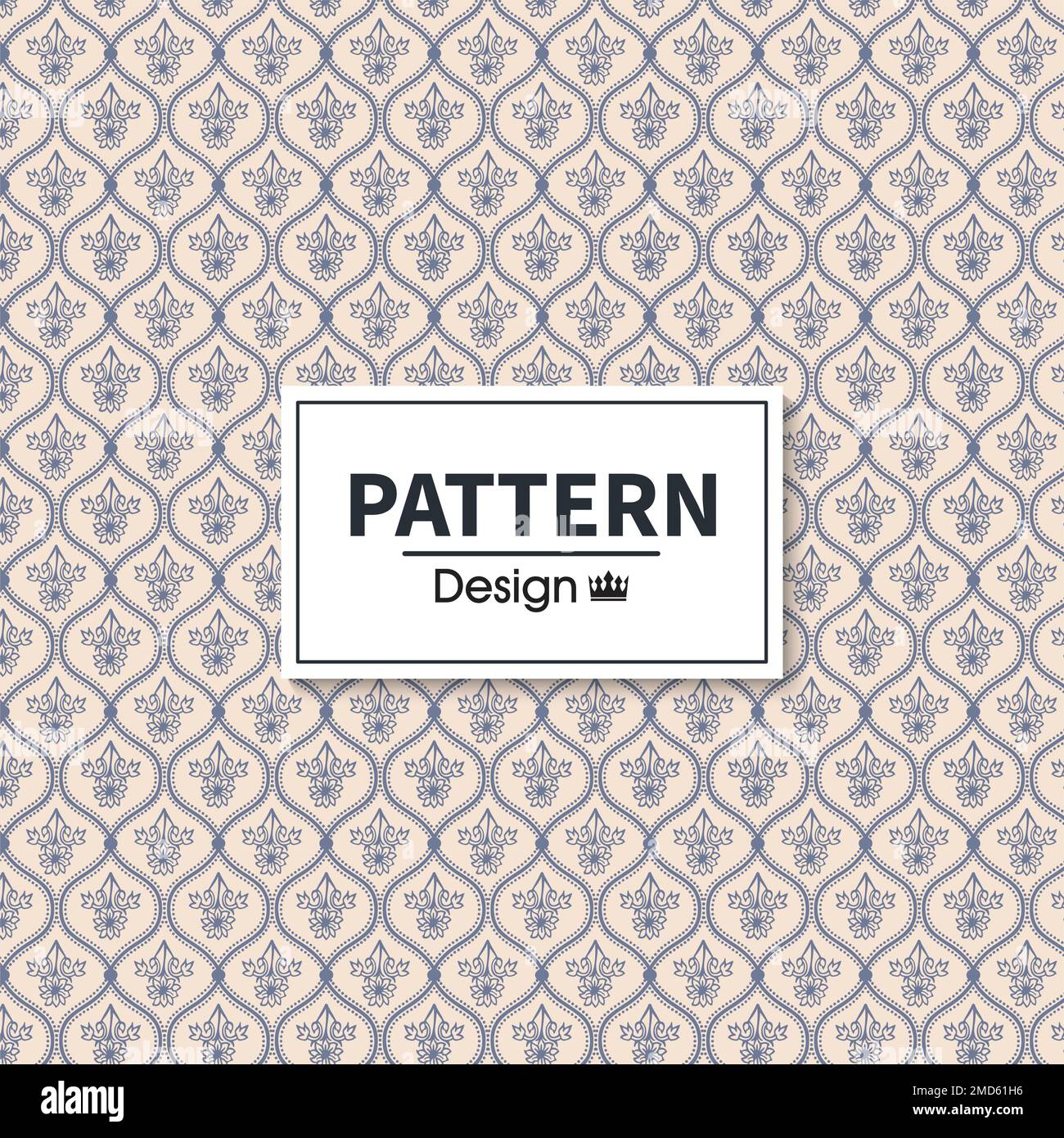 Pattern Design Template Stock Vector Image & Art - Alamy