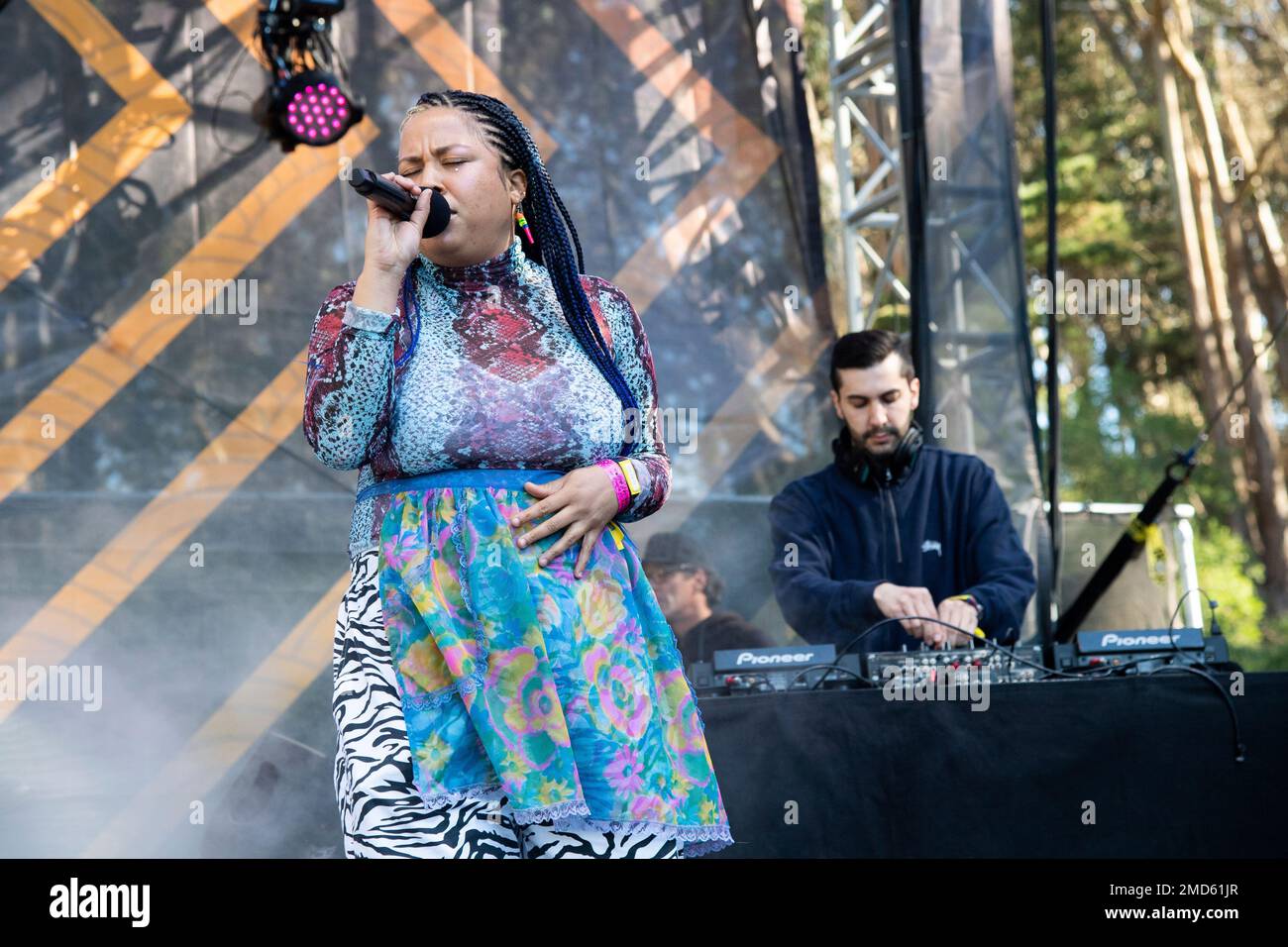 Via Rose, left, and Na'el Shehade of Drama are seen at the Outside ...
