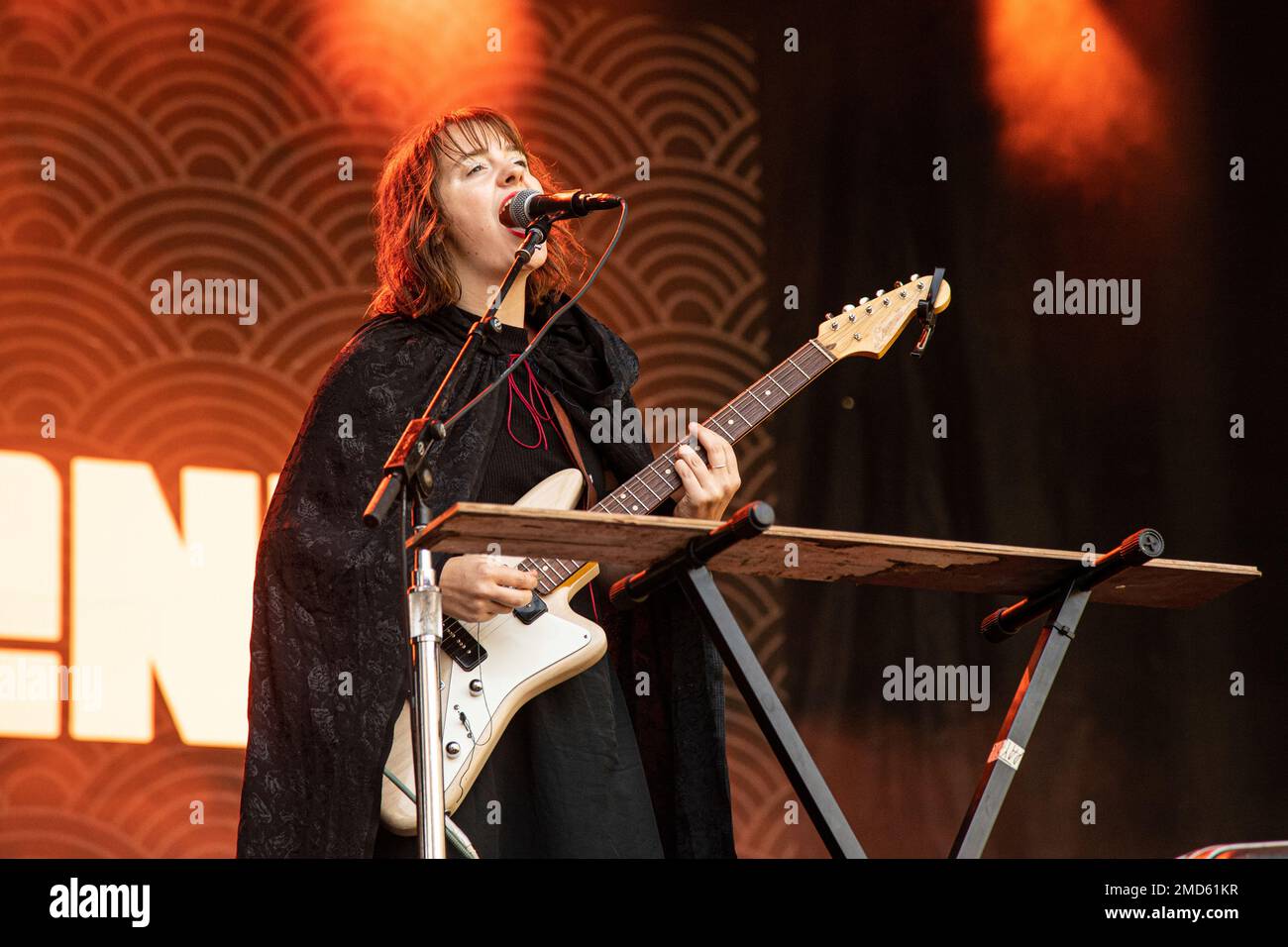 Madeline Kenney performs at the Outside Lands Music Festival at Golden ...