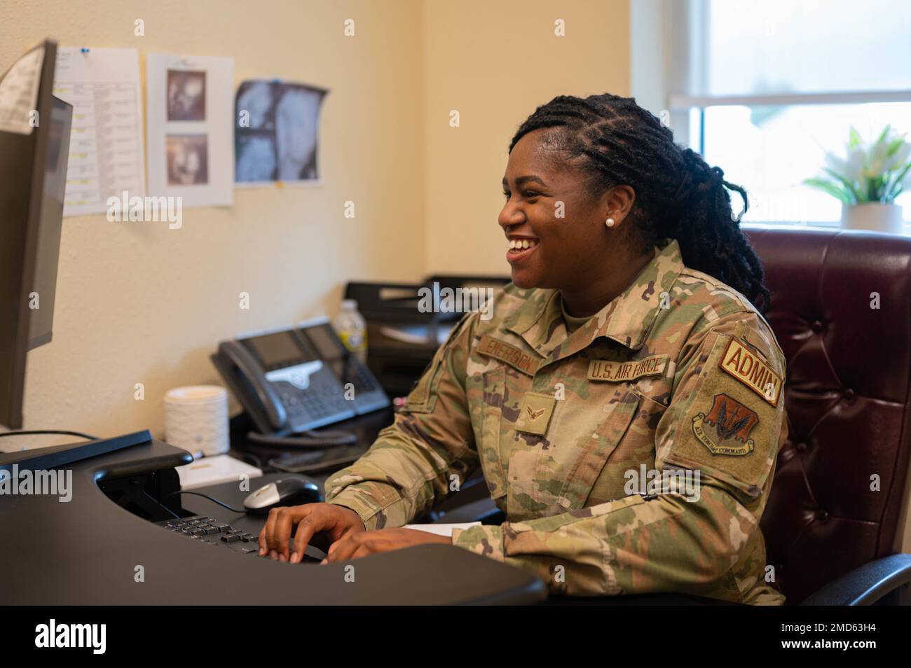 U.S. Air Force Airman 1st Class Quindarra Emerson, 325th Security ...