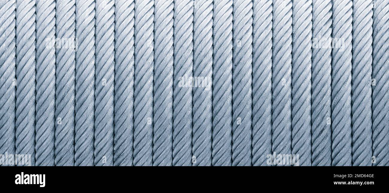 Texture of heavy duty new steel cable, steel wire rope, steel sling ...