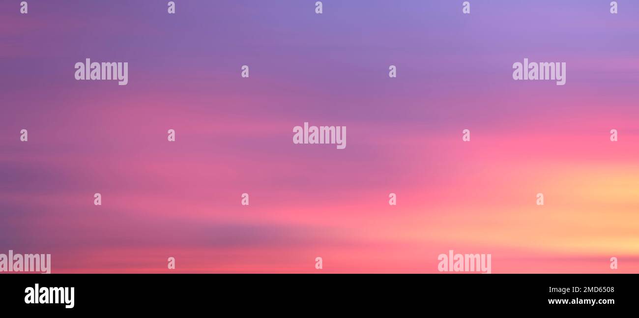 Colorful cloudy sky at sunset. Gradient color. Sky texture, abstract ...