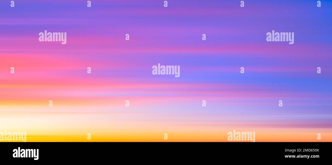 Colorful cloudy sky at sunset. Gradient color. Sky texture, abstract ...