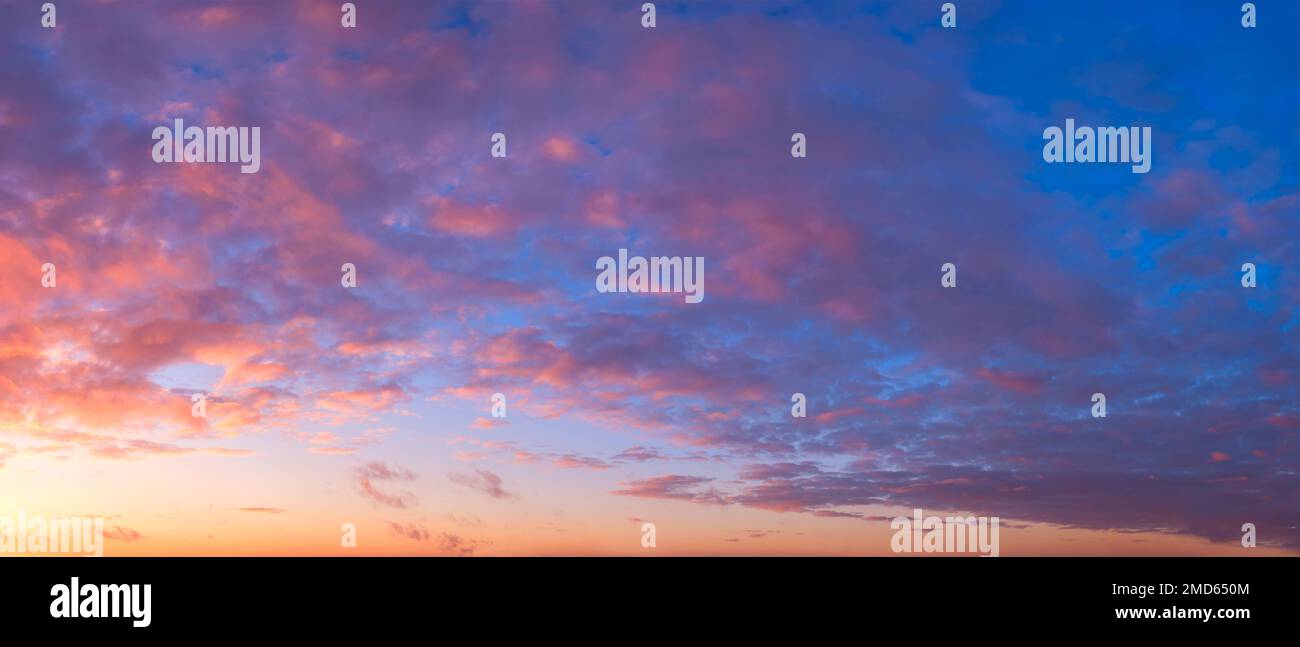 Beautiful sky sunset background for blank, page or template Stock Photo ...