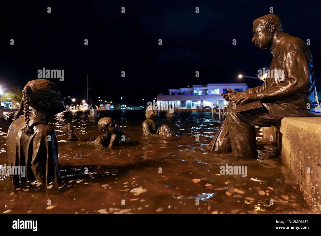The Kunta Kinte-Alex Haley Memorial, located at the City Dock in ...