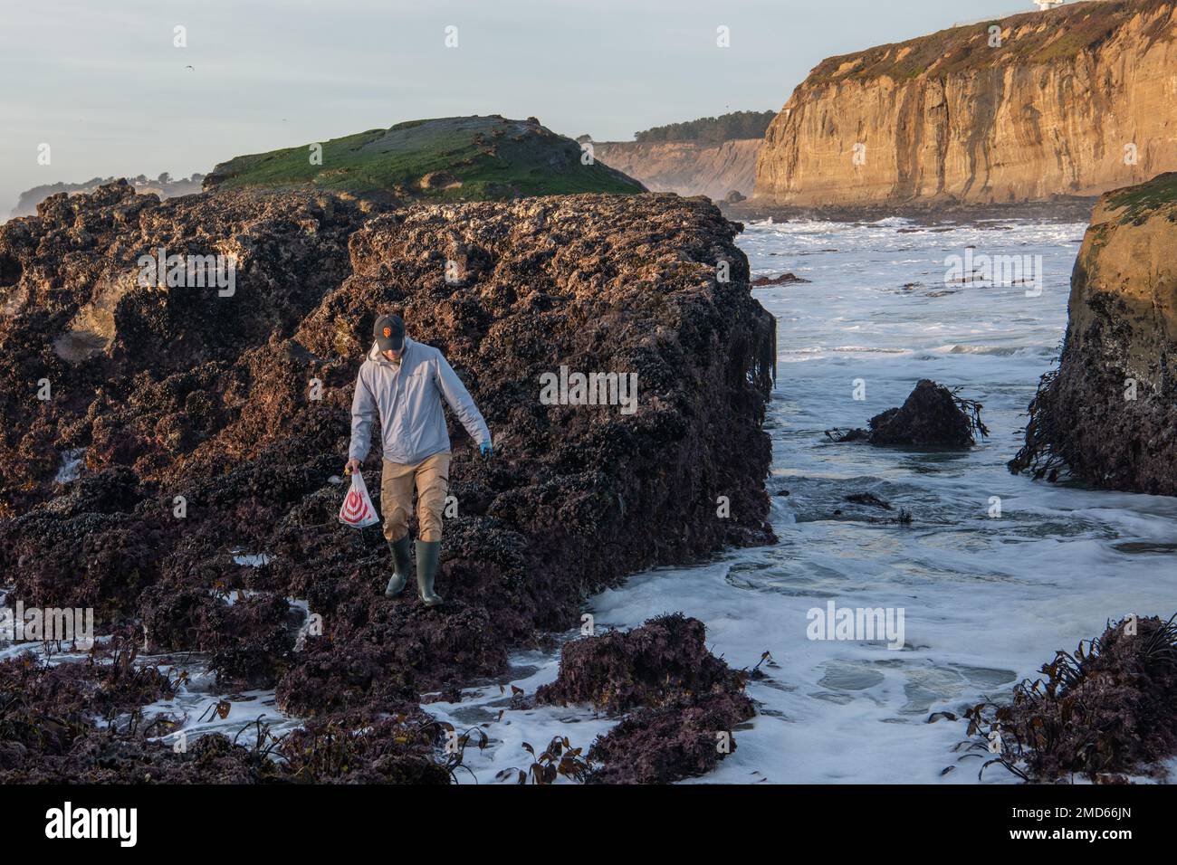 Pillar point bluff in the San Francisco bay area of California is a ...