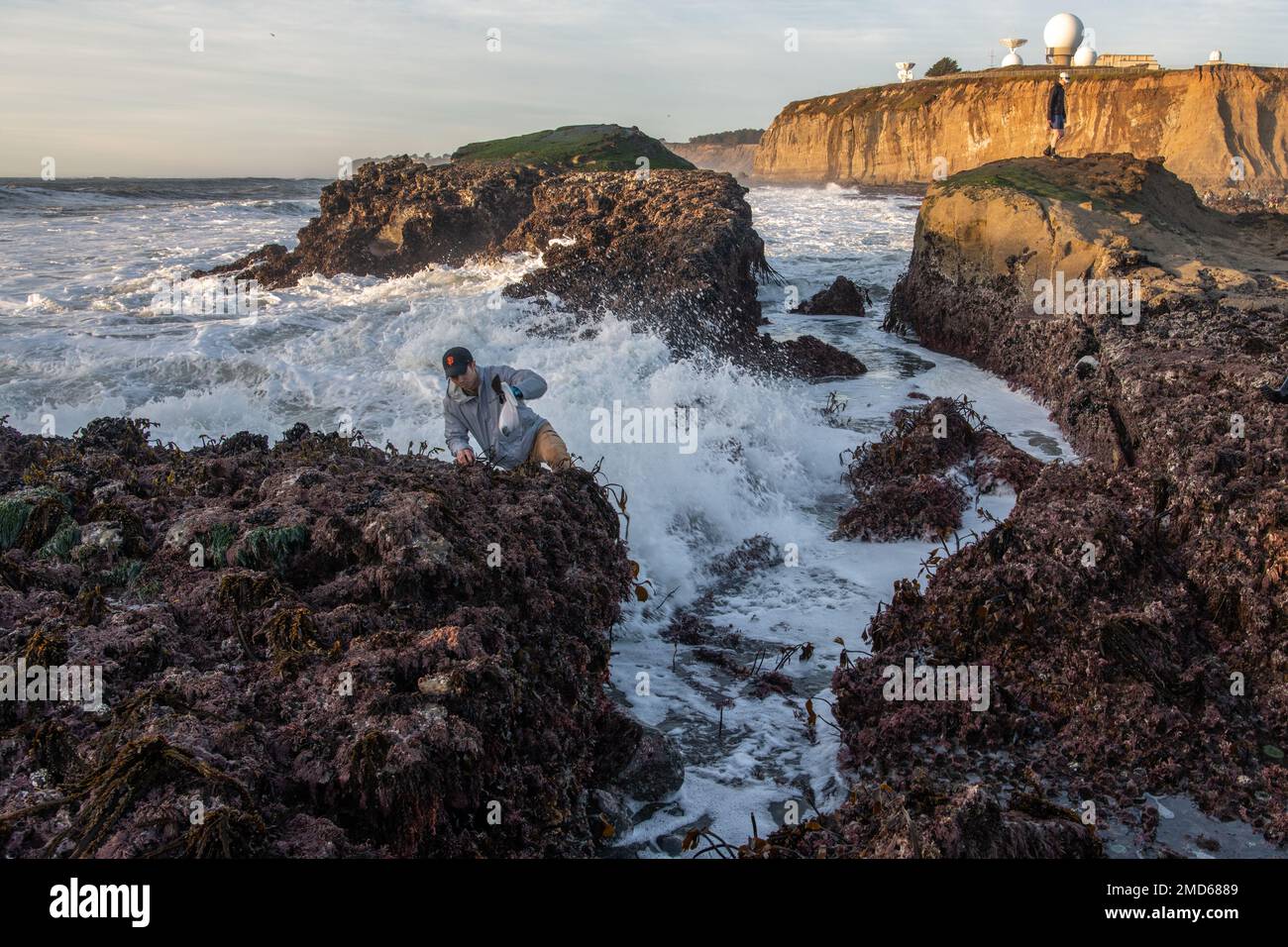 Pillar point bluff in the San Francisco bay area of California is a ...
