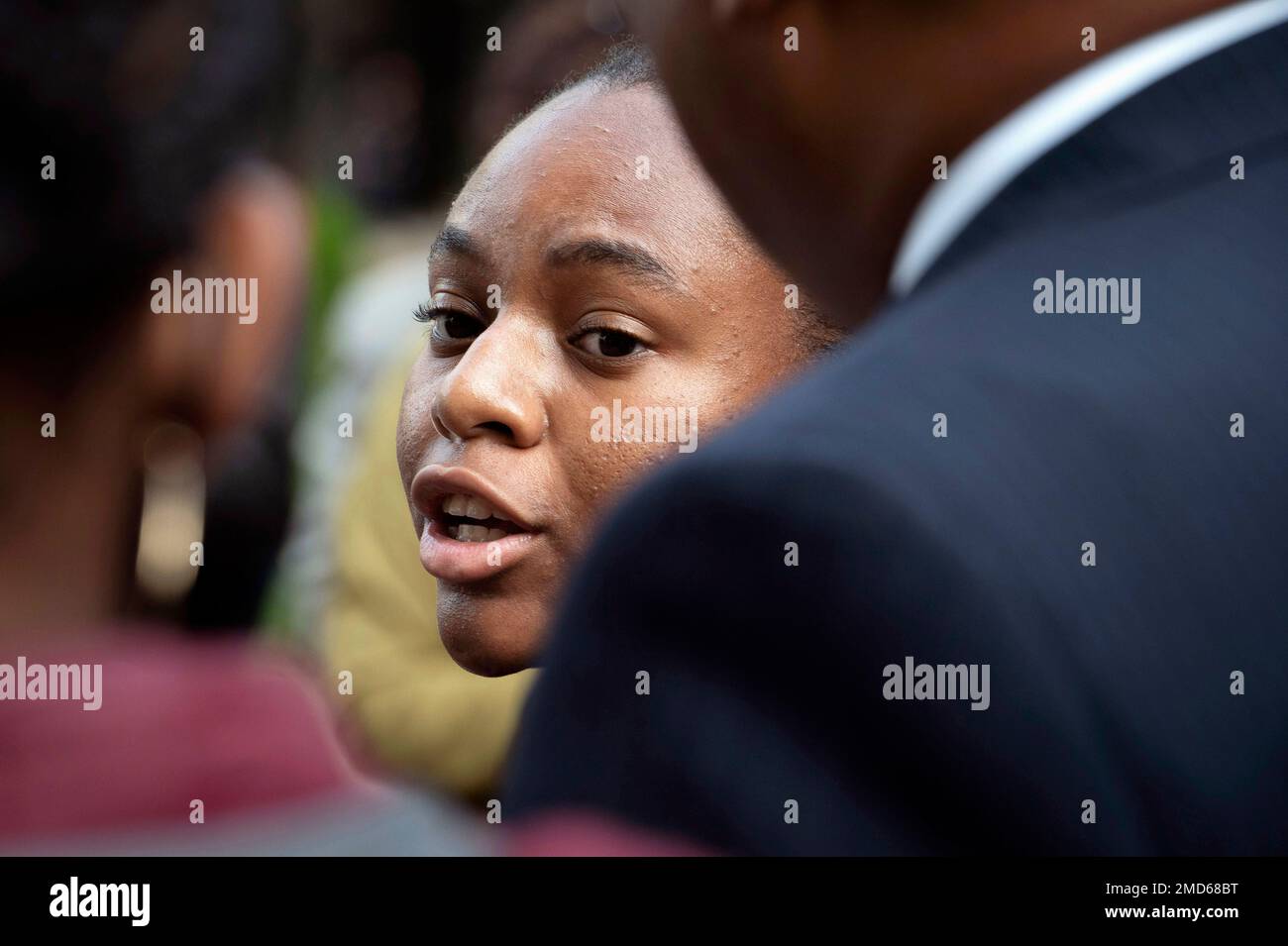 Eliana Pinckney, a daughter of Rev. Clementa Pinckney who was killed ...