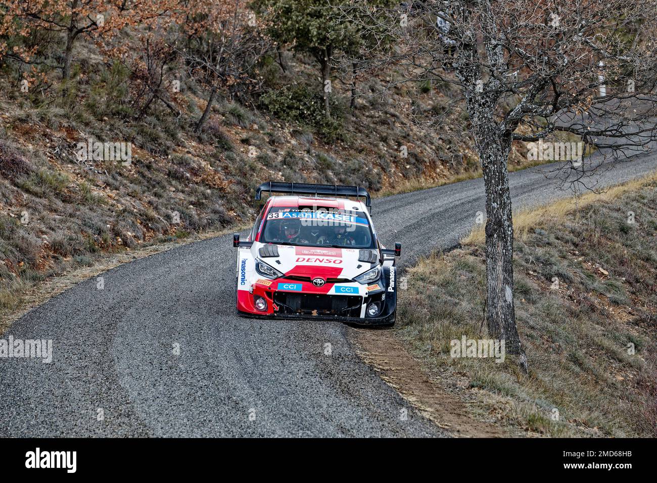WRC MONTE CARLO 2023 Evans Elfyn - Martin Scott ES10/13 , Puimichel ...