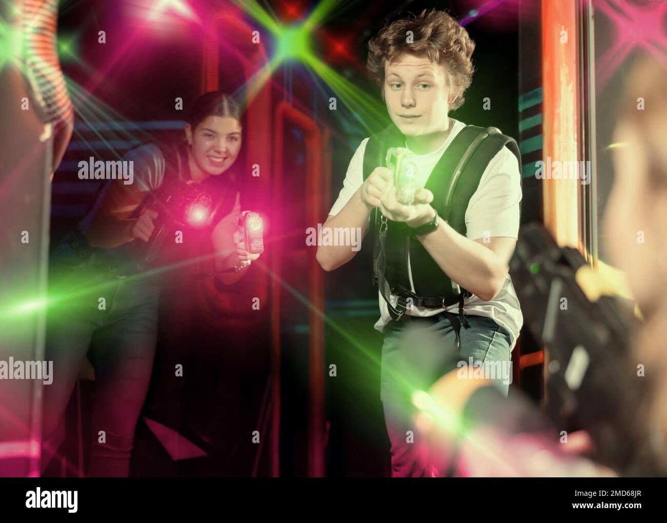 Lasergame hi-res stock photography and images - Alamy