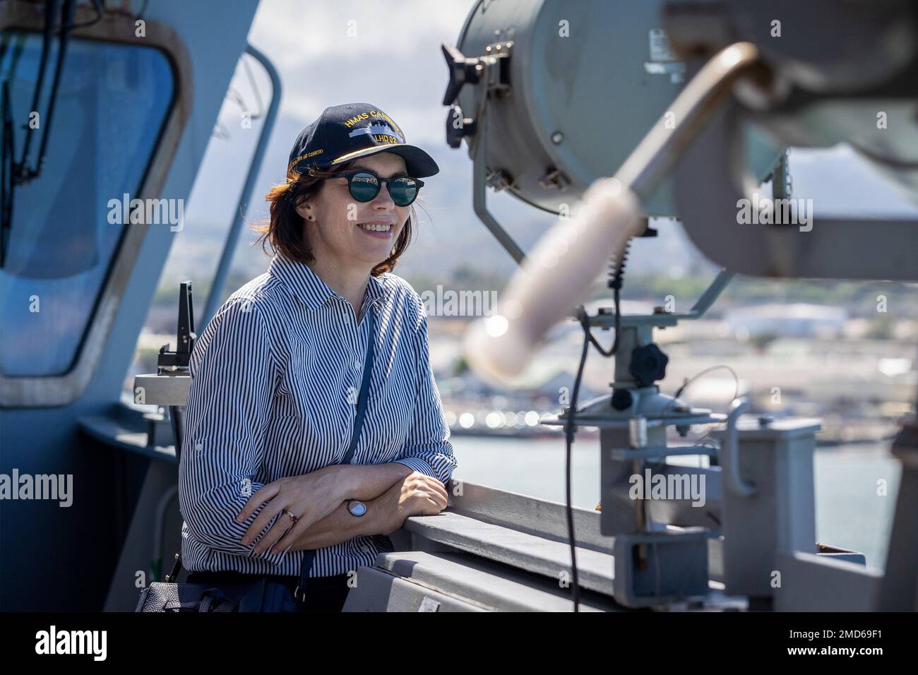 PEARL HARBOR (July 12, 2022) Australian Consul-General Honolulu, Andrea ...