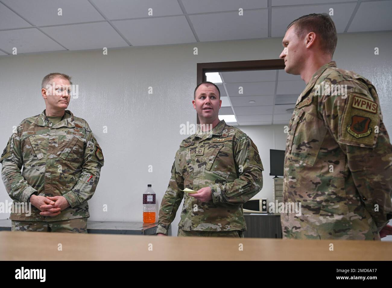 U.S. Air Force Brig. Gen. Paul Birch, commander of the 36th Wing ...