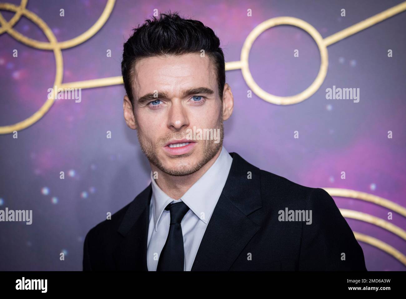 Richard Madden poses for photographers upon arrival at the premiere of ...