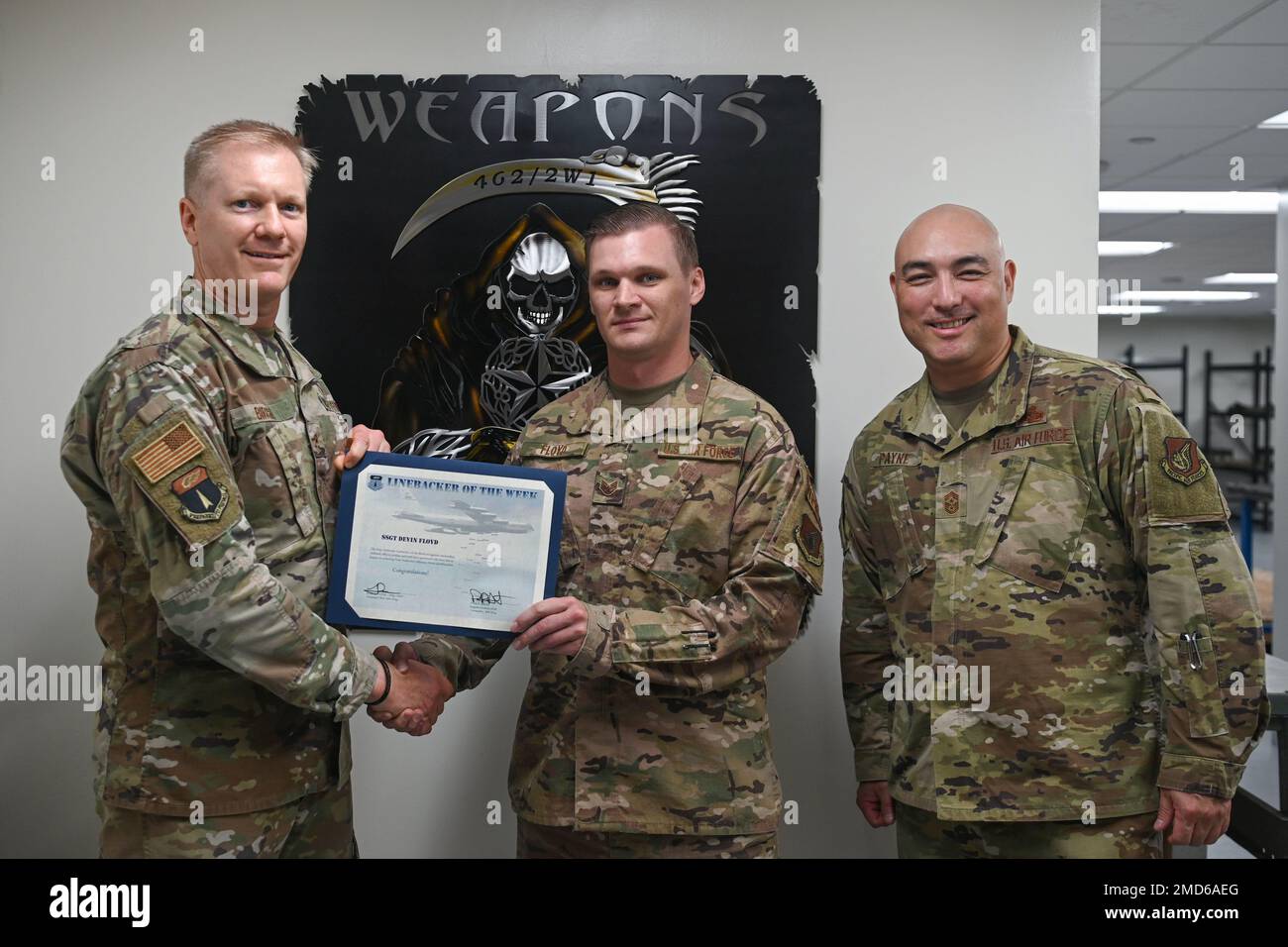 U.S. Air Force Staff Sgt. Devin Floyd, armament flight chief and ...