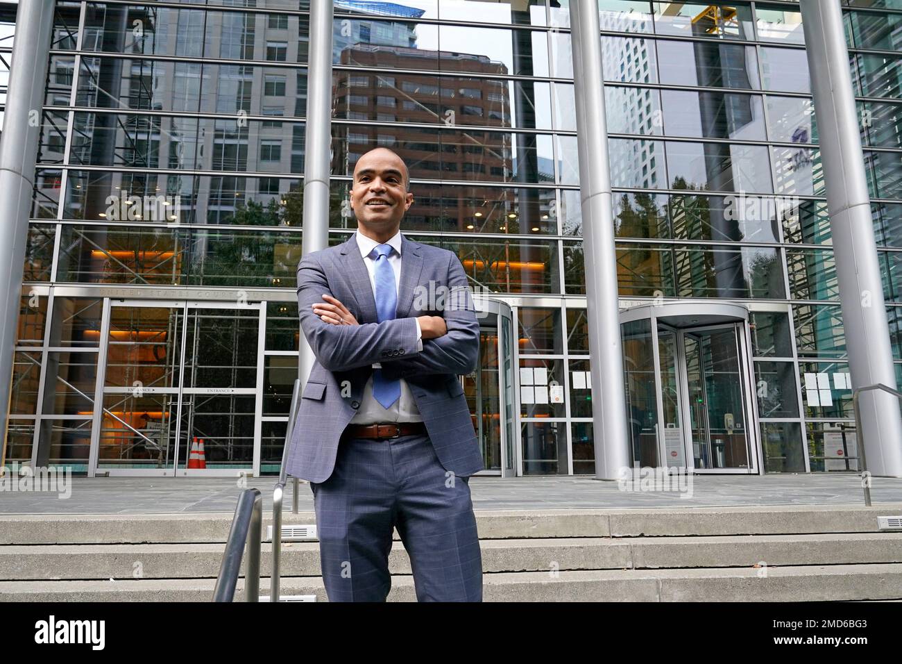 U.S. Attorney for Western Washington Nick Brown poses for a photo ...