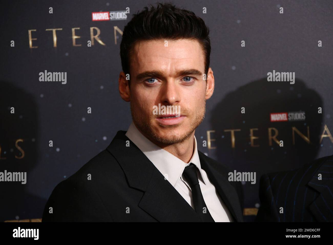 Richard Madden poses for photographers upon arrival at the premiere of ...
