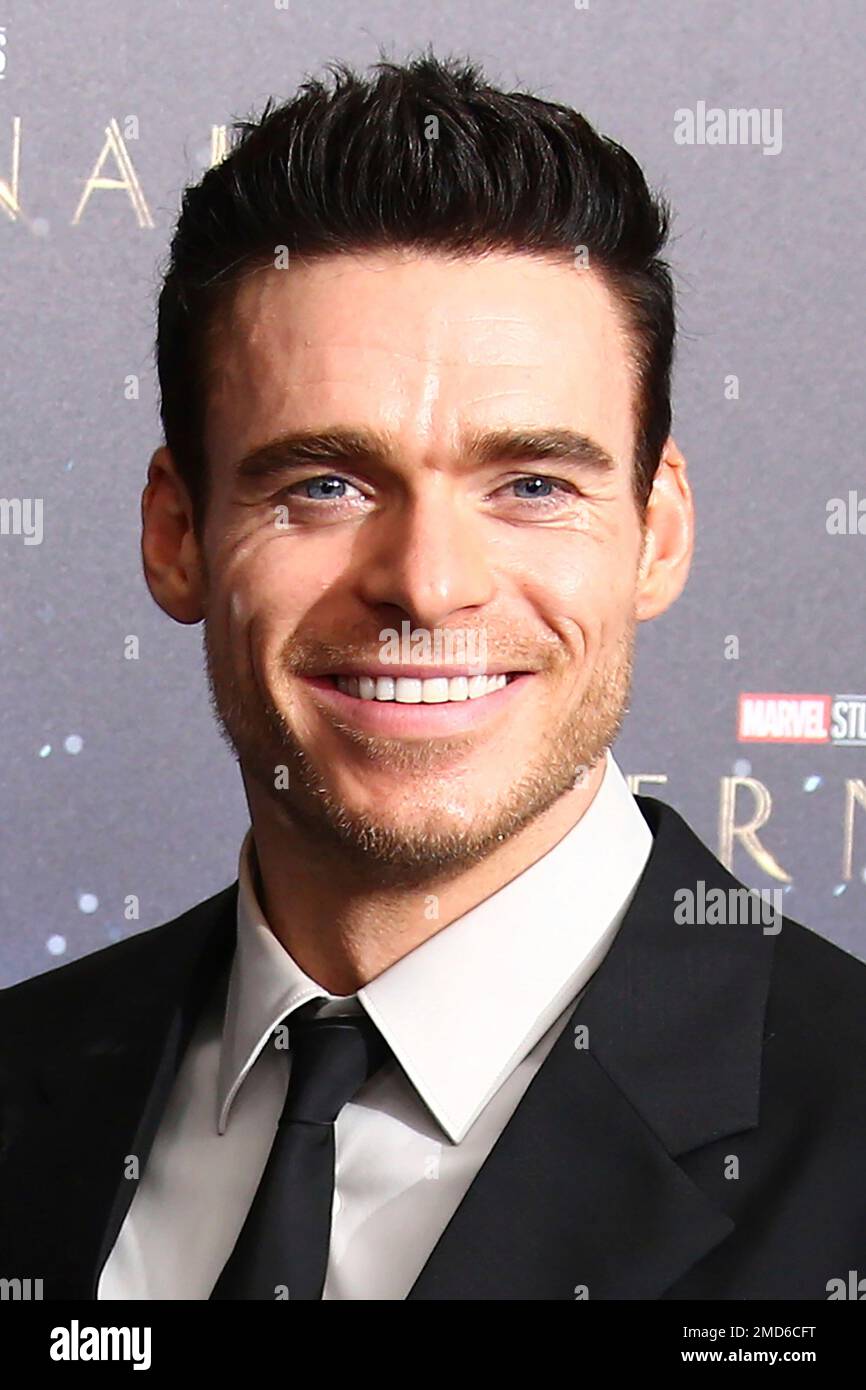 Richard Madden poses for photographers upon arrival at the premiere of ...