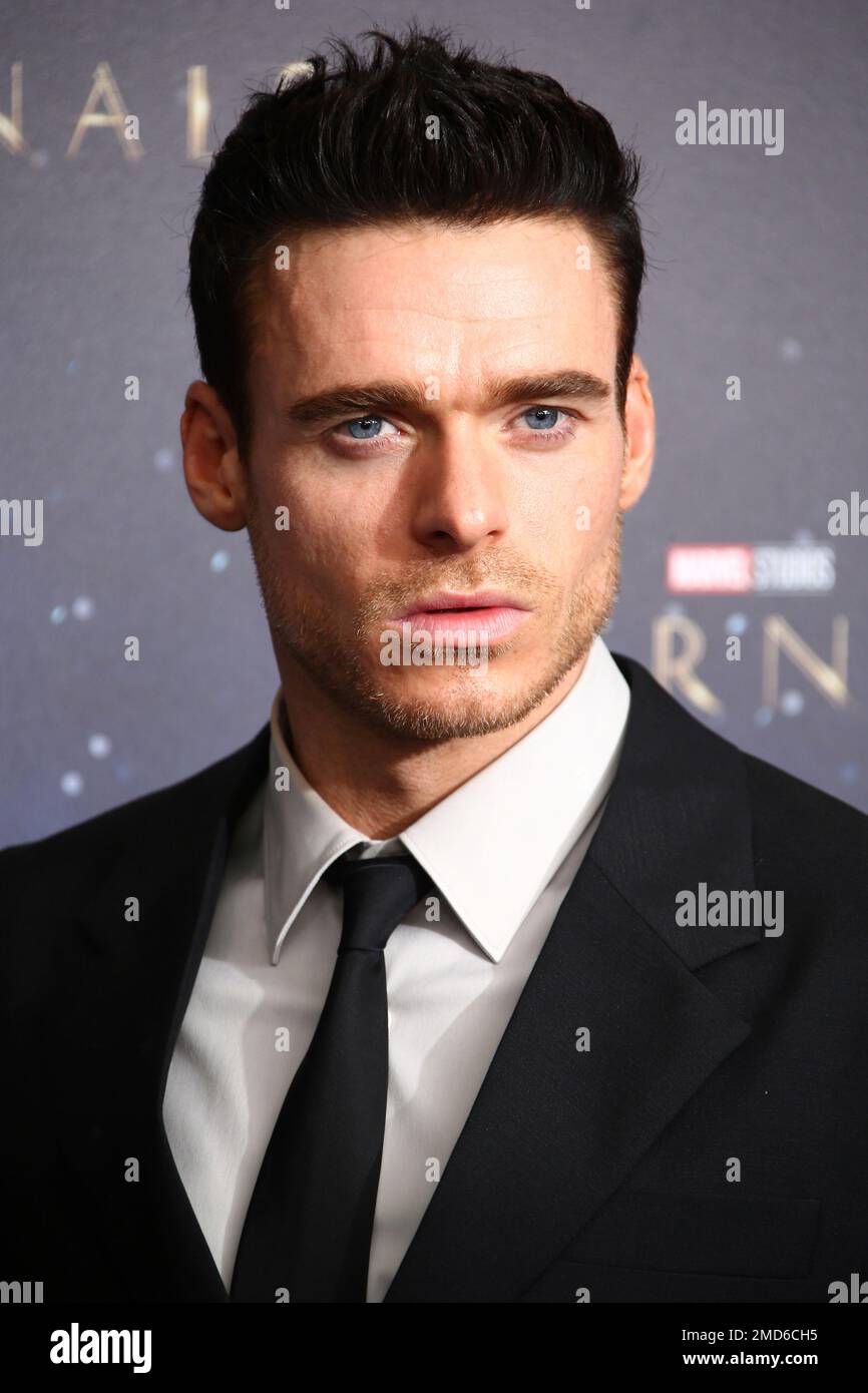 Richard Madden poses for photographers upon arrival at the premiere of ...