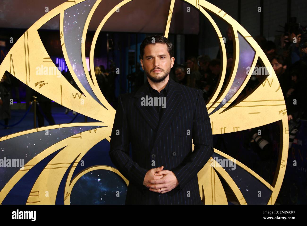 Kit Harington poses for photographers upon arrival at the premiere of ...