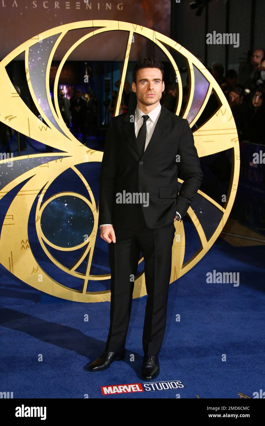 Richard Madden poses for photographers upon arrival at the premiere of ...