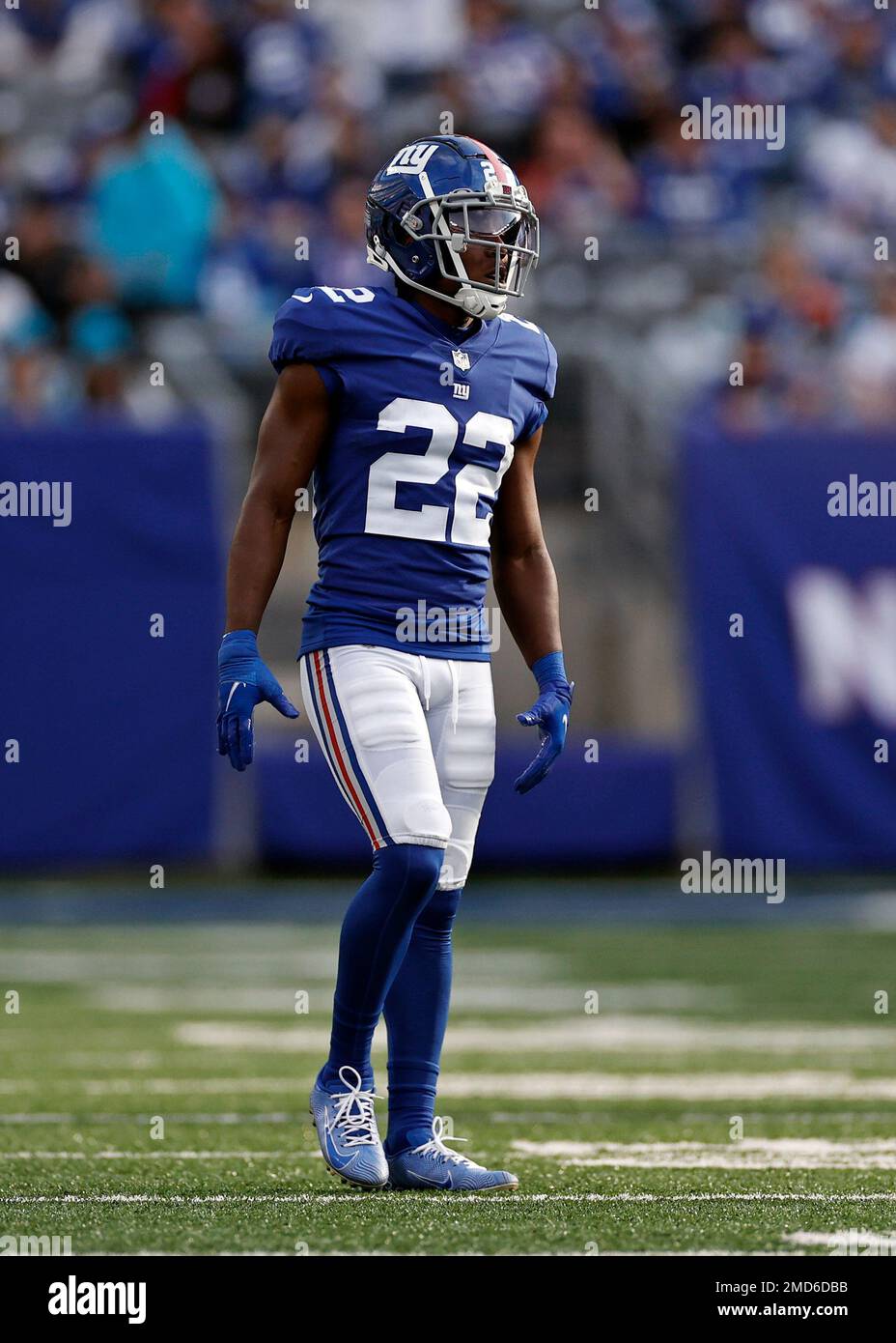 New York Giants cornerback Adoree' Jackson (22) runs against the ...